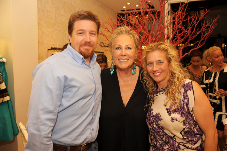 31.John Kunkel, Iran Issa-Khan and Alison Kunkel - Bal Harbour Shops