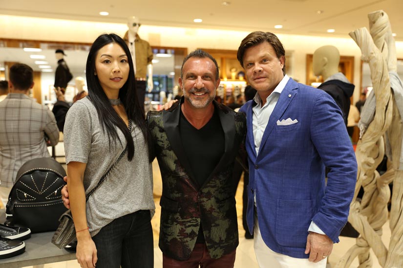 Saks Fifth Avenue "Work Hard Play Hard" Men's Event With Ocean Drive