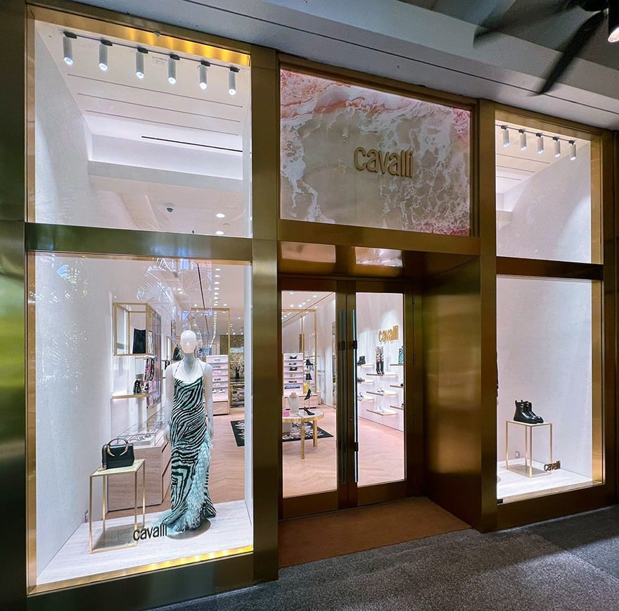 Roberto Cavalli at Bal Harbour Shops Miami.