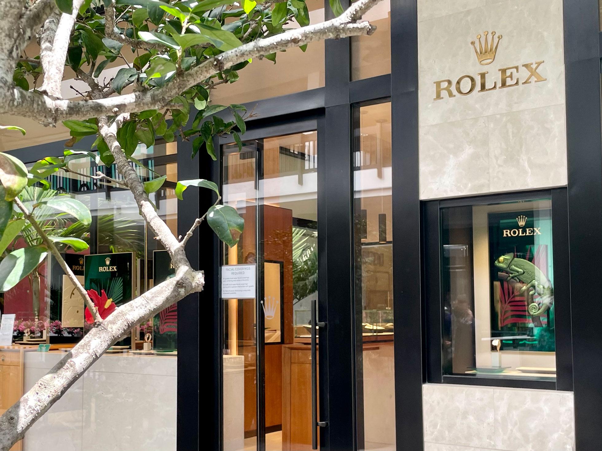 Rolex-Store-front-2 - Bal Harbour Shops