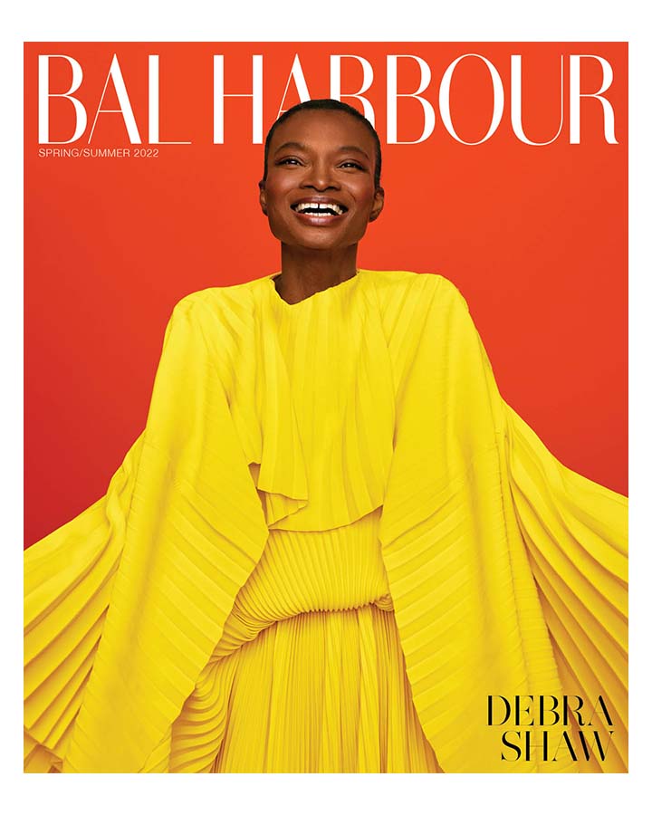 Cover Model Debra Shaw Takes on Spring’s Best Looks - Bal Harbour Shops