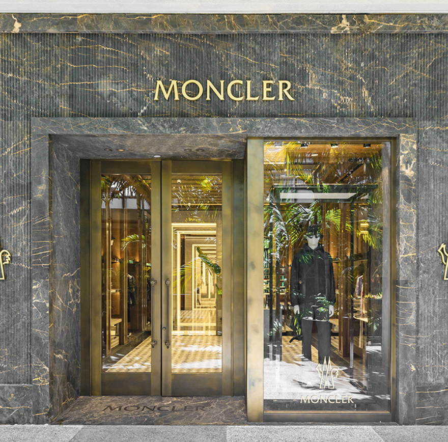 Moncler at Bal Harbour Shops Miami.
