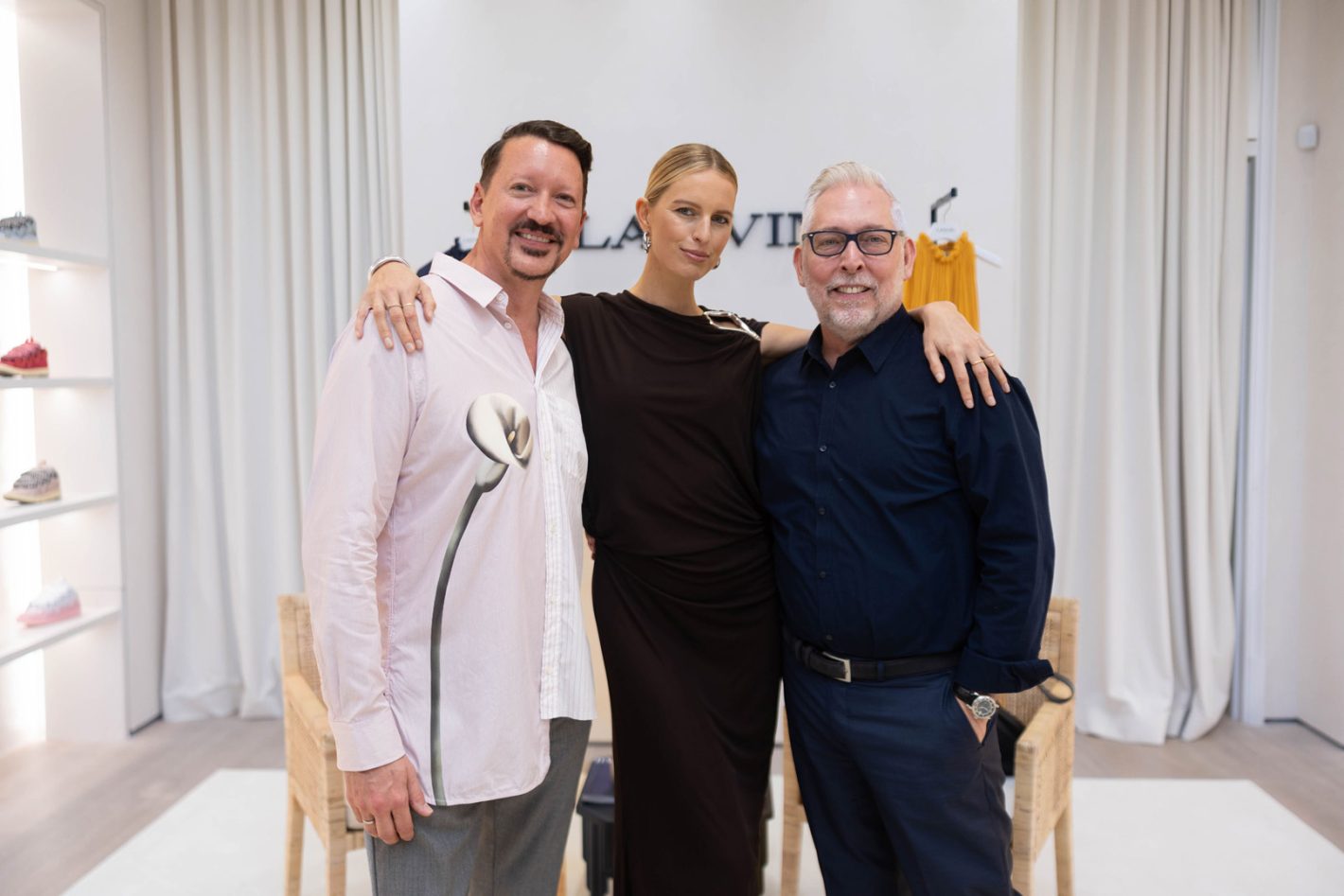 LANVIN hosts a private cocktail party celebrating their new store ...