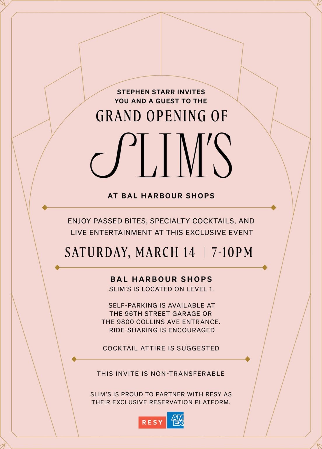 Slim's Grand Opening - Bal Harbour Shops